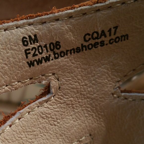 Born | Shoes | Born Female Piru Wedge Sandals Sz 6m | Poshmark